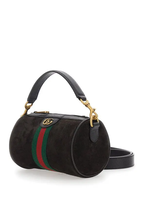 Gucci Ophidia Mini Suede Handbag - Multicolor