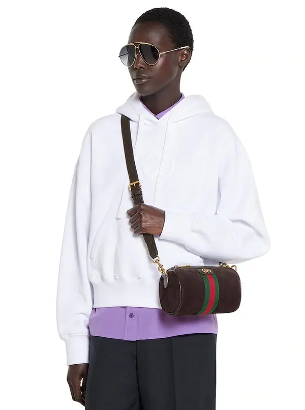 Gucci Ophidia Mini Suede Handbag - Multicolor