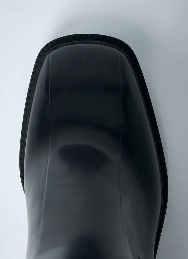 Chloé Betty Square Toe Block Heel Boots