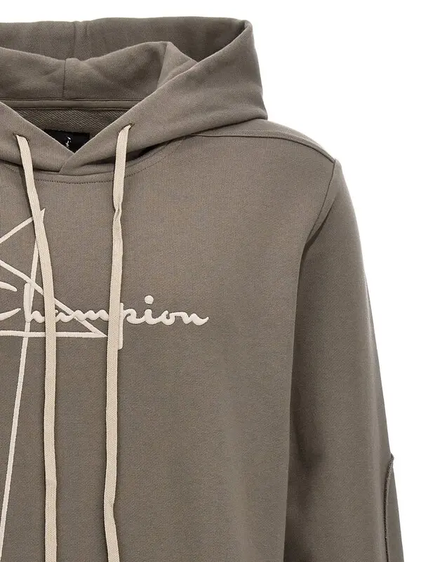Rick Owens Champion Collaboration Hooded Bodysuit
