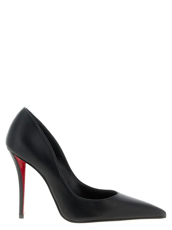 CHRISTIAN LOUBOUTIN Miss Z Nappa Pointed Pumps - Black