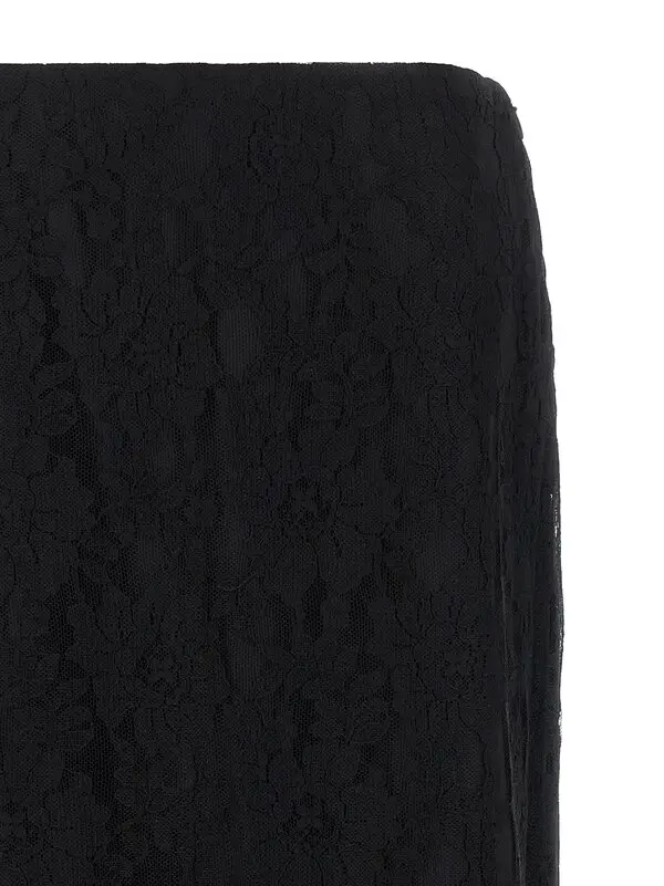 Valentino Garavani Lace Midi Skirt