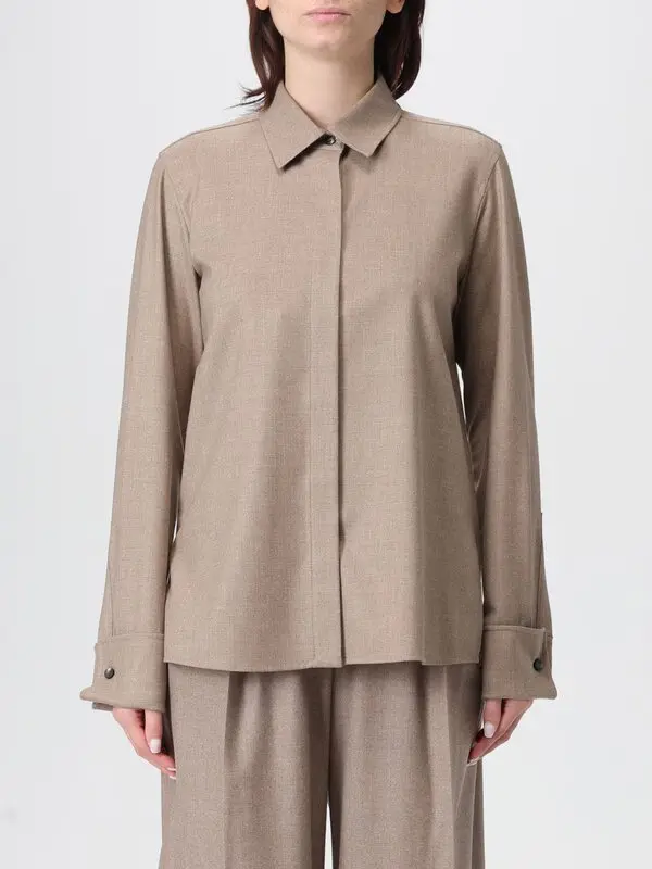 Max Mara Cashmere Blend Shirt - Gray