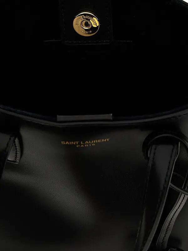 Saint Laurent Mini Toy Shopping Bag - Black