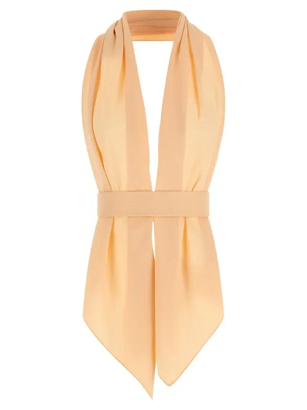 Alberta Ferretti Scarf-effect Top - Pink