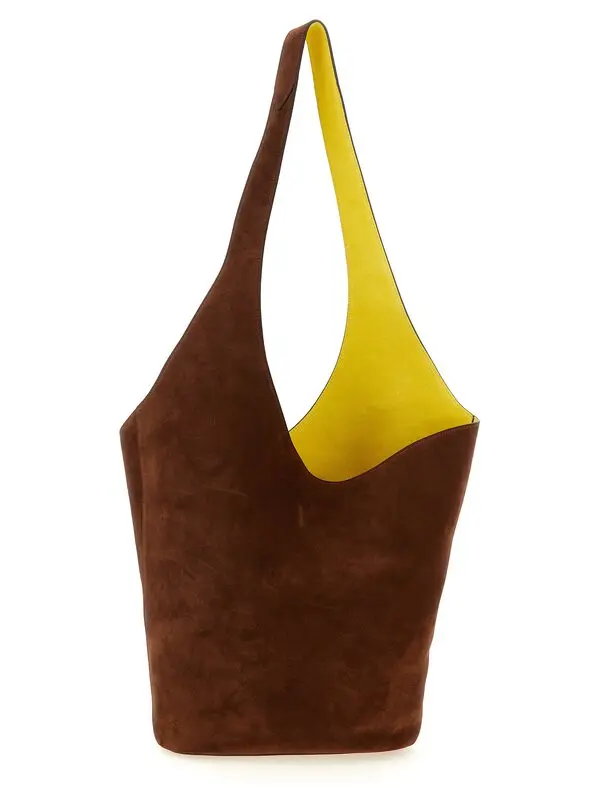 Alberta Ferretti Suede Shoulder Bag