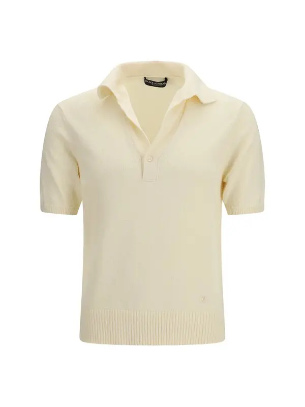 Dolce & Gabbana Cotton-blend Polo Shirt
