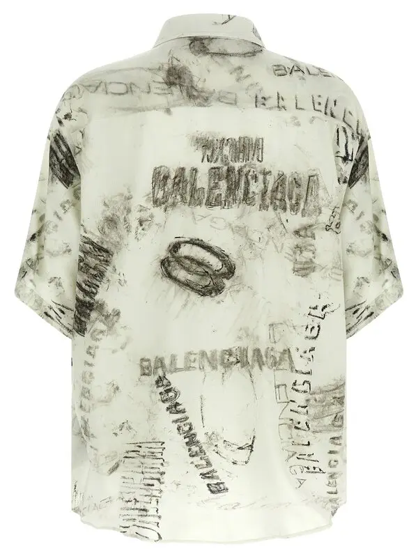 Balenciaga Minimal' Shirt - Gray