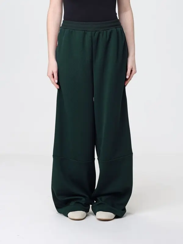 Gucci Wide Leg Polyester Pants - Green