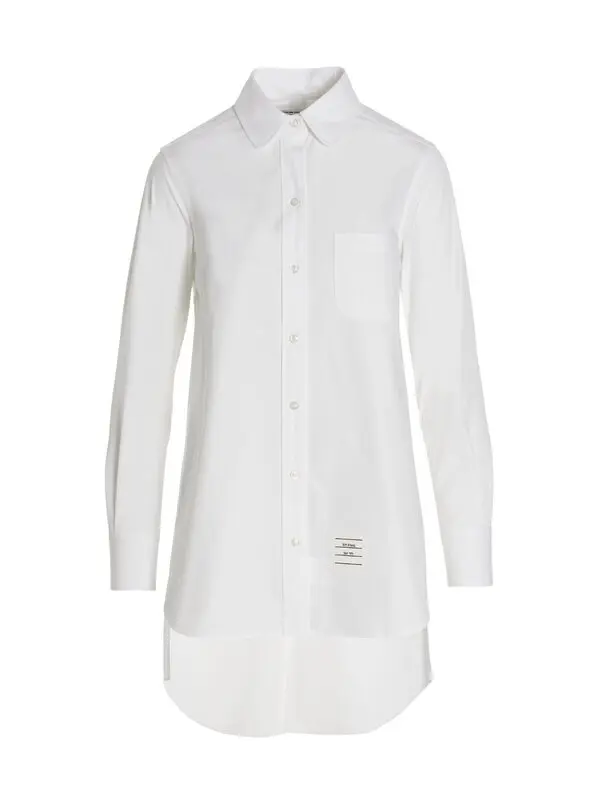 Thom Browne Cotton Open Back Shirt