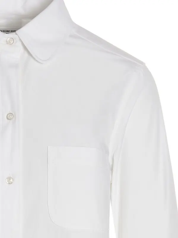 Thom Browne Cotton Open Back Shirt