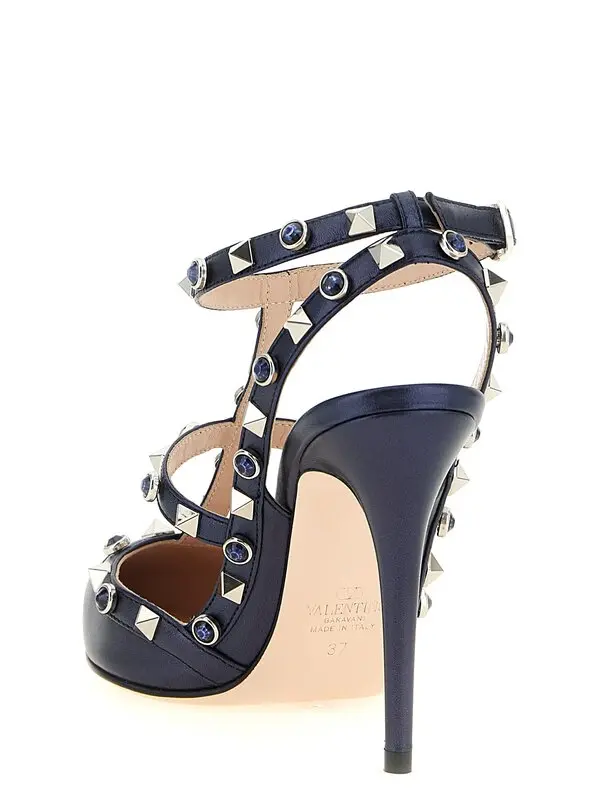 Valentino Garavani Rockstud Pumps - Blue