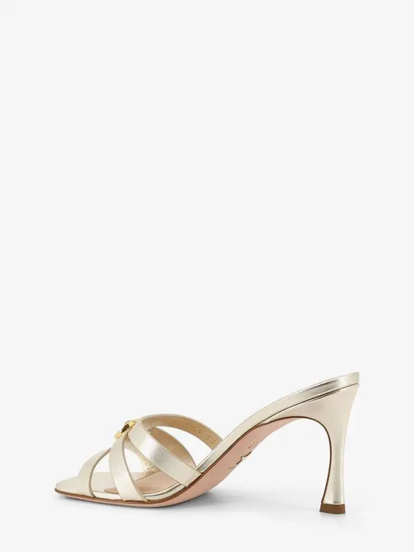 Dior Leather Cd Logo Sandals