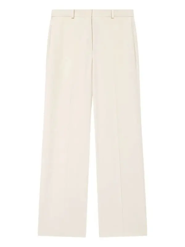 Isabel Marant Étoile Neonda Flowing Crepe Pleated Suit Pants - Multicolor