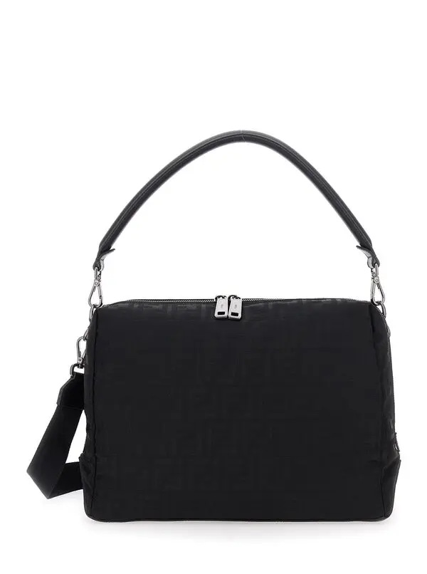 Fendi Lui Large Shoulder Bag - Black