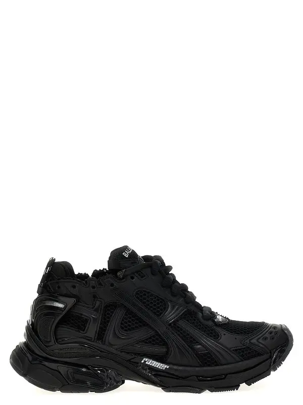 Balenciaga Runner Gradient Sneakers - Black