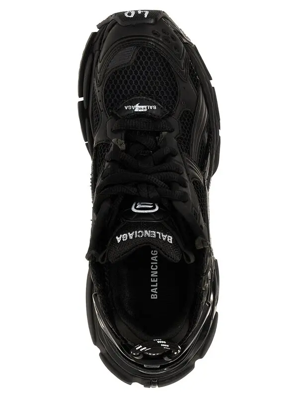 Balenciaga Runner Gradient Sneakers - Black