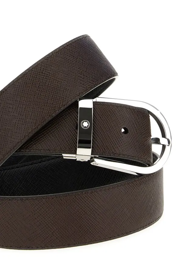Montblanc Leather Belt - Multicolor