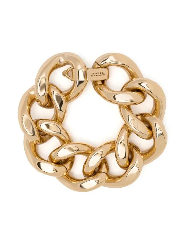 Isabel Marant Étoile Oversized Link Chain Bracelet - Silver
