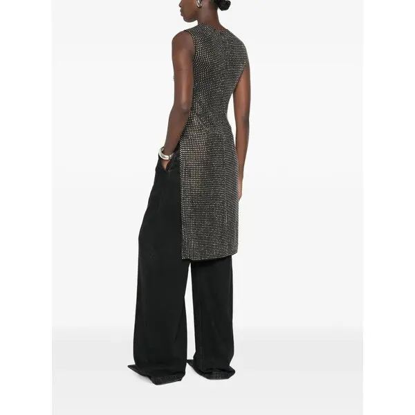 Alexander Wang Zip Fastening Sleeveless V-neck Vest - Black