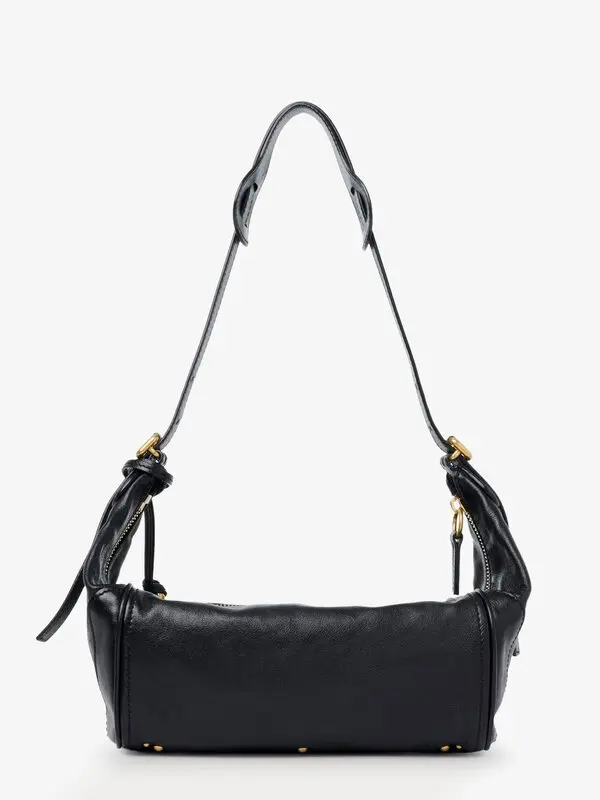 Chloé Paddington Leather Shoulder Bag - Black