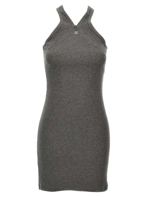 COURREGES Criss Cross 90's Mini Dress