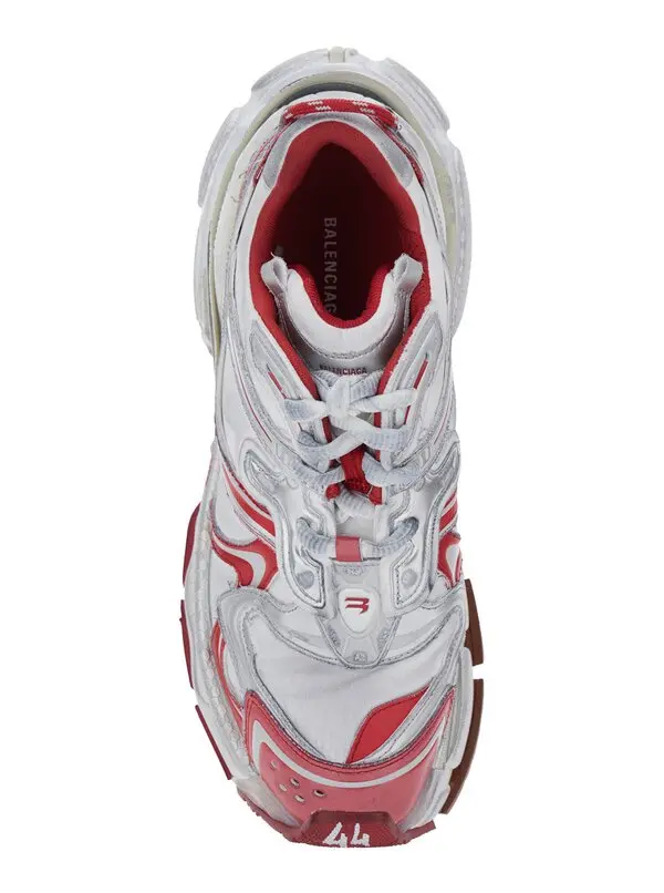 Balenciaga Runner 2 Sneakers With Embossed Logo - Multicolor