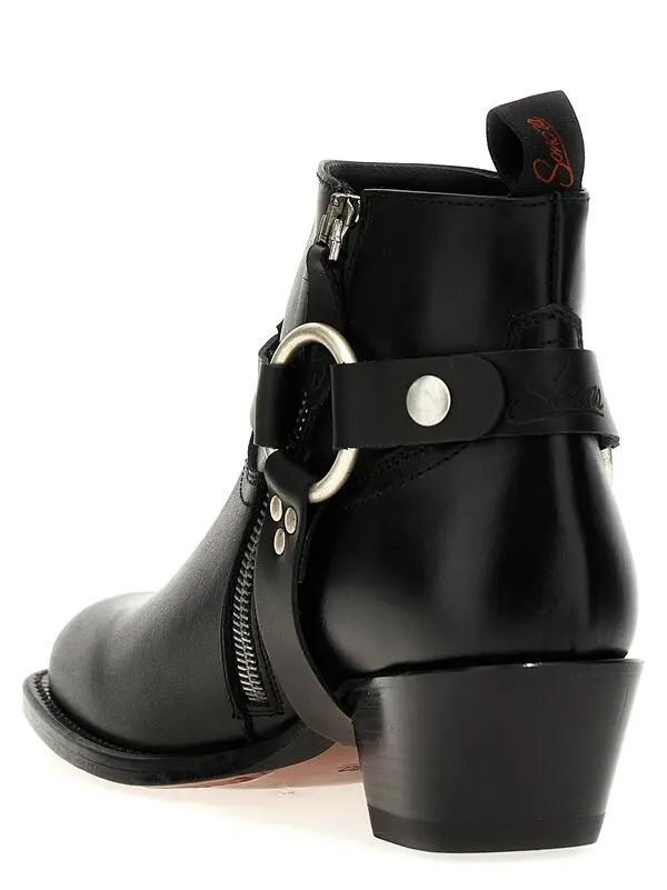 SONORA Dulce Belt Ankle Boots