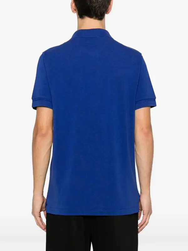 TOM FORD Cotton Piqué Polo Shirt - Blue