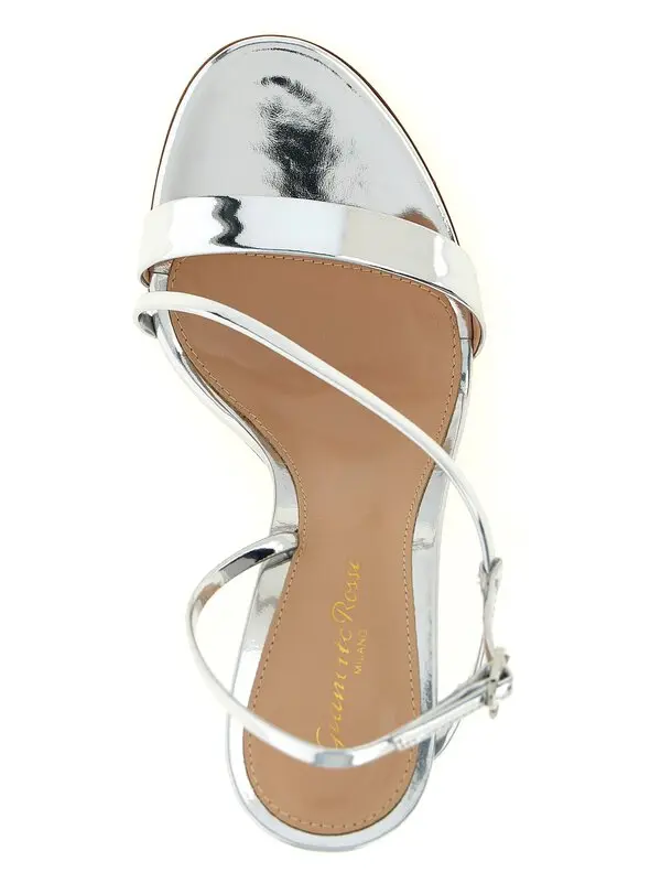 GIANVITO ROSSI Manhattan Sandals - Silver