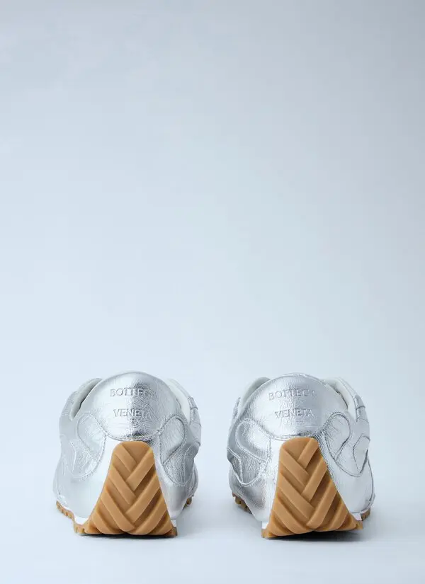 Bottega Veneta Orbit Sneakers In Metallic