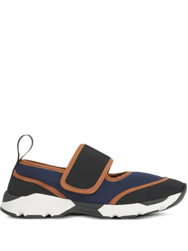 Marni Mary Jane Lycra Running Sneakers - Blue