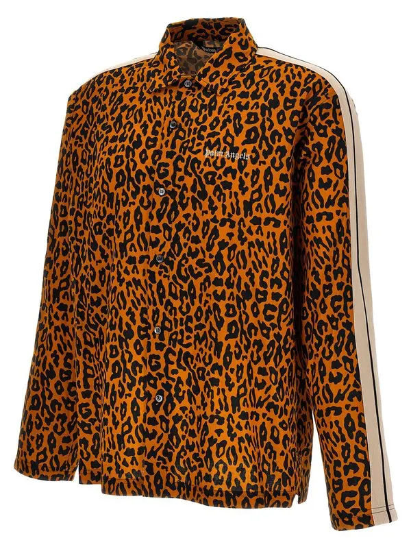 Palm Angels Cheetah Track' Shirt