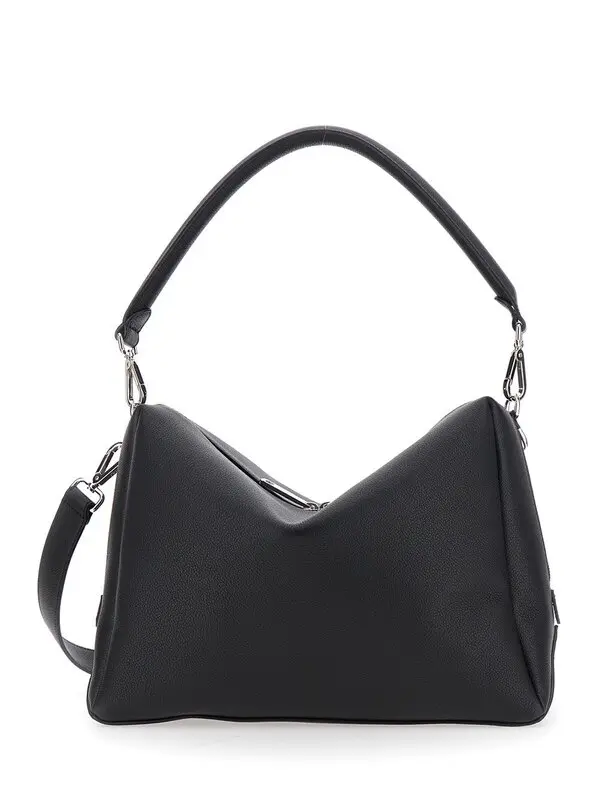 Fendi Lui Large Shoulder Bag - Black