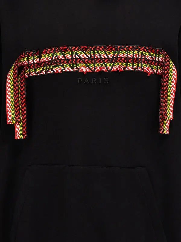 LANVIN Curblace Embroidered Cotton Hoodie