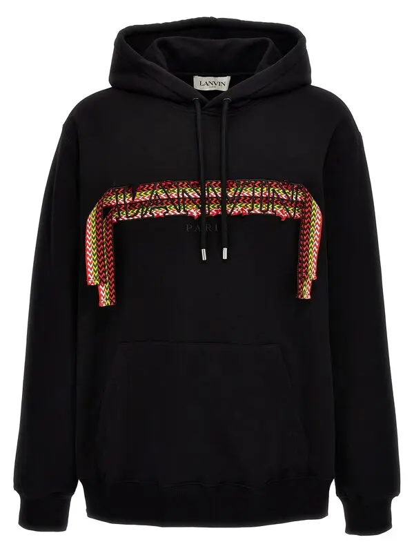 LANVIN Curblace Embroidered Cotton Hoodie