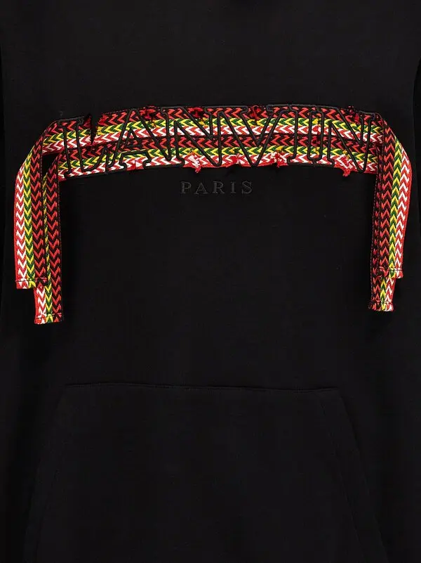 LANVIN Curblace Embroidered Cotton Hoodie