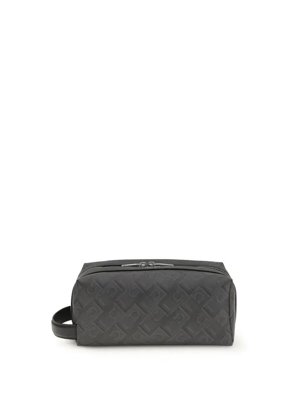 FERRAGAMO Dopp Kit Beauty Case - Black