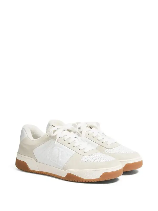 Valentino Garavani Split Leather And Nappa Sneakers