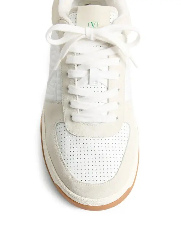 Valentino Garavani Split Leather And Nappa Sneakers