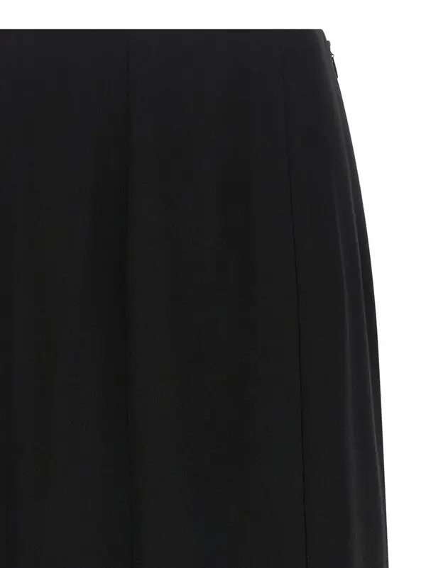 Valentino Garavani Crêpe De Chine Midi Skirt