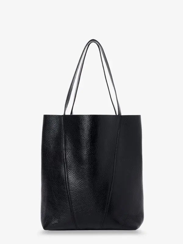 Chloé Spin Leather Shoulder Bag - Black