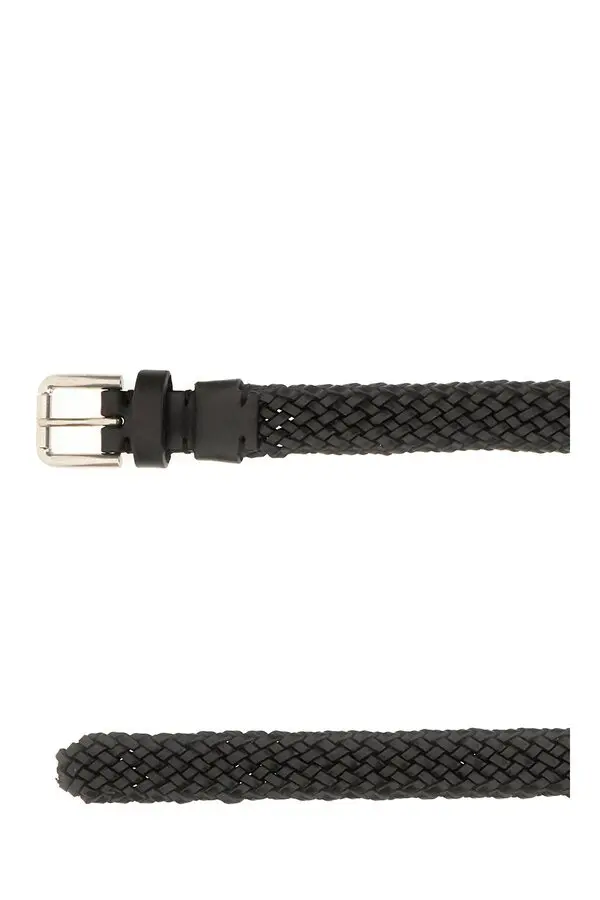 Dolce & Gabbana Woven Leather Belt