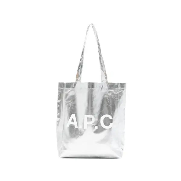 A.p.c. Tone Logo Detail Tote Bag
