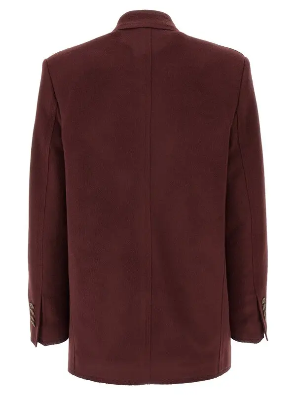 Etro Double-breasted Wool And Cashmere Blazer