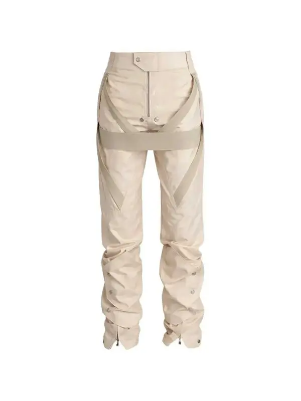 Rick Owens Harness Pants With Snap Closure