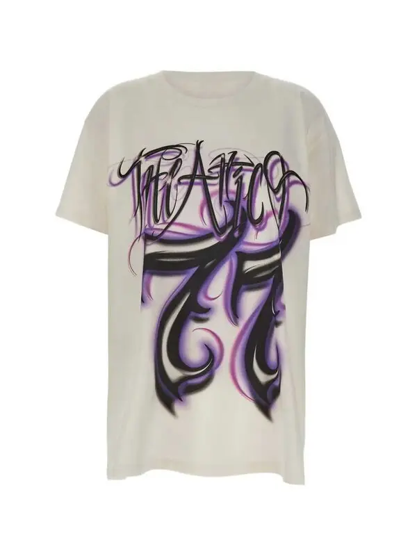 Attico Logo Print T-shirt - Multicolor