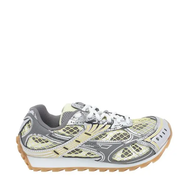 Bottega Veneta Orbit Sneakers - Silver