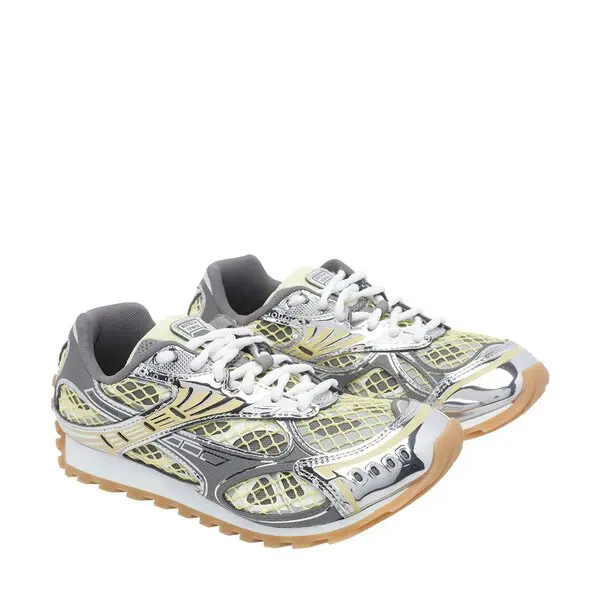 Bottega Veneta Orbit Sneakers - Silver