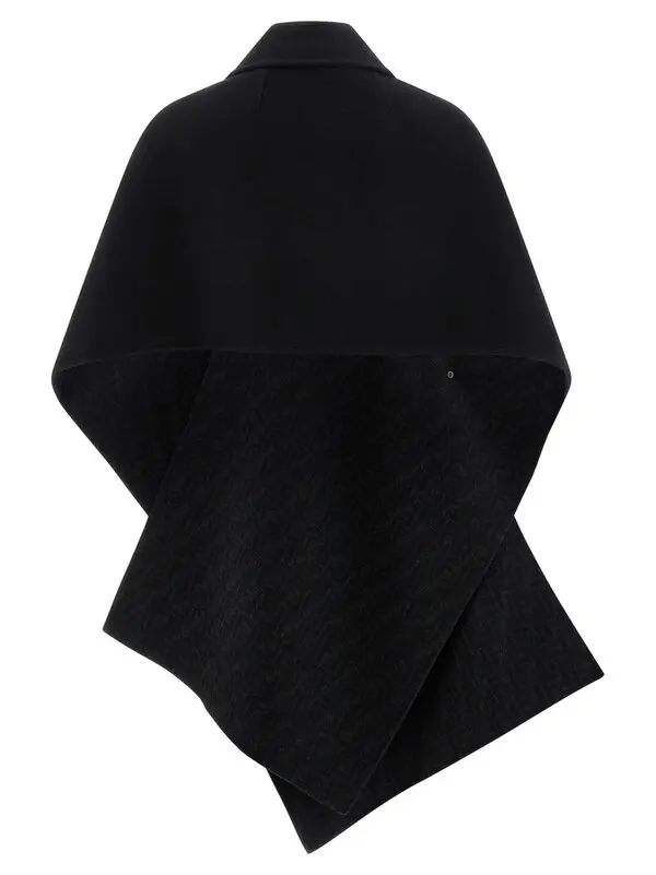 Fendi Double Wool Cape